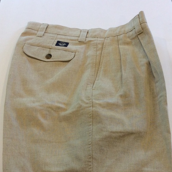Dockers | Shorts | Vintage Mens Dockers Linen Shorts | Poshmark
